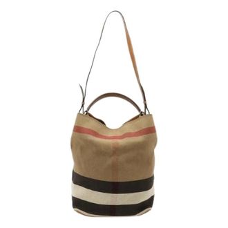 Burberry Pre-owned Ashby Medium Hobo Nova Check Schultertasche - - Pre-owned - Damen - Beige - ONE SIZE