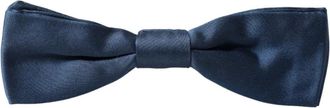 Dolce & Gabbana Homme, Accessoires, Bleu, Taille: ONE Size Papillon Ajustable en Soie Satin&eacute;e