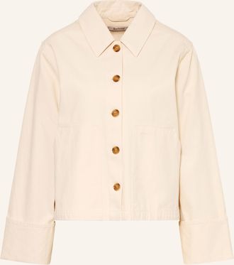 Barbour Kastenjacke Aylesby weiss