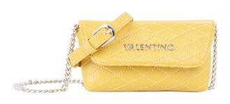 Valentino Umh&auml;ngetasche Fran Flap Bag Lime senfgelb