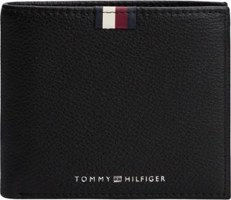 Tommy Hilfiger Herren Th Prem Lea Cc Flap and Coin AM0AM13341BDS001, Black, OS