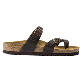 Birkenstock Femme, Chaussures, Brun, Taille: 37 EU Sandales Plates