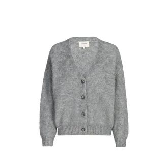 Saison 1865 Cardigan Wuley en Mohair et Alpaga mélangés