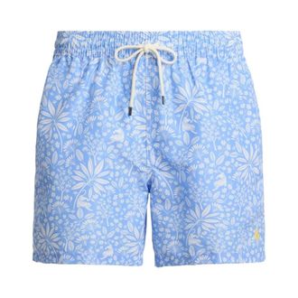 Polo Ralph Lauren Homme, Maillots de bain, Bleu, Taille: L Traveler Swim Shorts