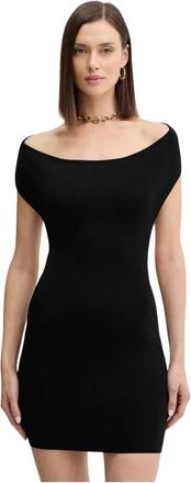 Guess Damen, Kleider, Schwarzk, LGr&ouml;&szlig;e