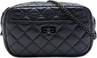 Chanel Pre-owned Sac bandouli&egrave;re matelass&eacute; vintage - Femme - Pre-owned - Noir - Taille: ONE Size
