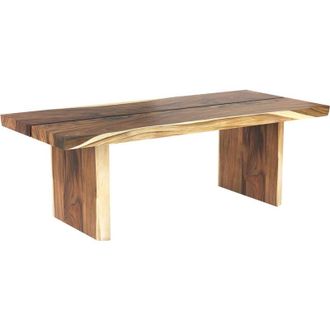 Rendez-Vous D&eacute;co Table rectangulaire 10 personnes en bois de suar 240 cm - TANAH
