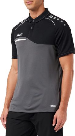 Jako Kinder Polo Competition 2.0, anthrazit/schwarz, 164, 6318