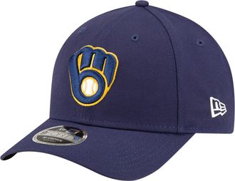 New Era 9Forty M-Crow Cap - Authentic Milwaukee Brewers