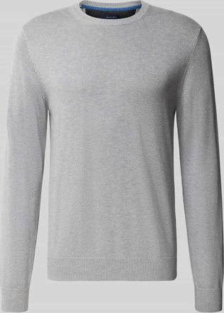 Christian Berg Regular Fit Strickpullover aus Baumwoll-Woll-Mix
