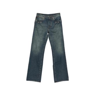 Gucci Horsebit Wide-leg Jeans