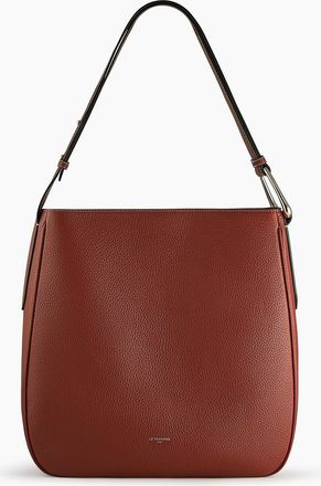 Le Tanneur Grand sac hobo Madeleine en cuir de taurillon grain&eacute;