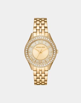 Michael Kors Harlowe - MK4709- Montre en acier inoxydable avec mouvement &agrave; 3 aiguilles - Dor&eacute;