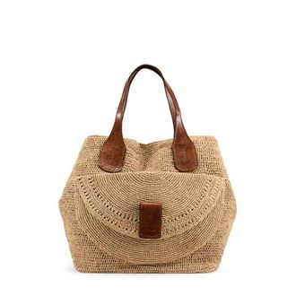 Ibeliv Sac Laza II en raphia et coton