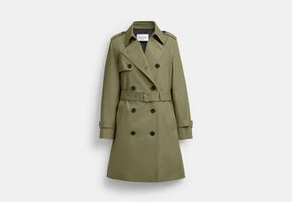 Coach Mittellanger Trenchcoat