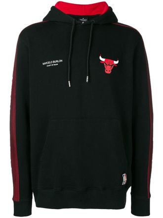 Marcelo Burlon Chicago Bulls Kapuzenpullover - Schwarz