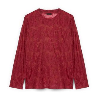 Fiorella Rubino Damen, Blusen & Hemden, Rot, MGröße