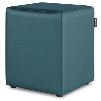 Happers Happers - Pouf Cube Similicuir Glacier 1 unit&eacute; Glacier