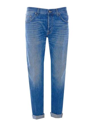 Dondup Jean Droit - Bleu
