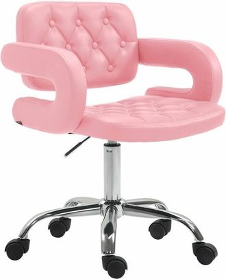 Clp Arbeitshocker Dublin Kunstleder pink