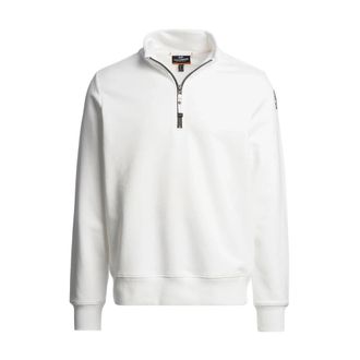 Parajumpers Broad Peak Half-Zip Fleece - - Sweatshirts & Hoodies - Herren - Wei&szlig; - L
