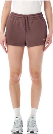 Nike Sportswear Club Fleece Shorts - - Sport - Damen - Braun - L