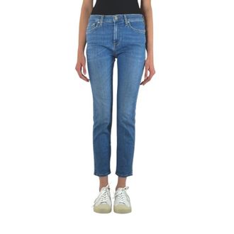 Roy Rogers Cropped Jeans - - Jeans - Damen - Blau - W30