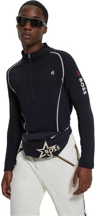 HUGO BOSS Sweatshirt f&uuml;r Herren, Lang&auml;rmlig (Schwarz)