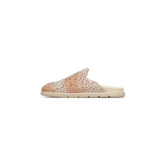 Loriblu Kristallverzierte puderrosa Wildleder-Slipper - - Shoes - Damen - Mehrfarbig - 39 EU