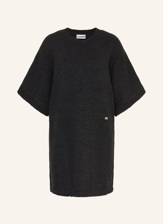 Ganni Strickkleid grau
