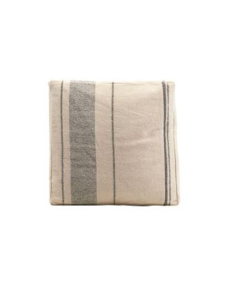 House Doctor Box-Kissenbezug, Morocco, Beige, l, b: 45 cm, h: 6 cm, Mangobaum, Eisen