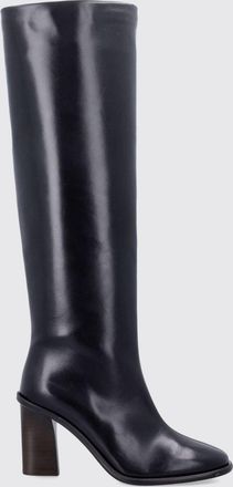 SOEUR Kniehohe Livia Stiefel von aus Glattleder mit hohem Absatz
