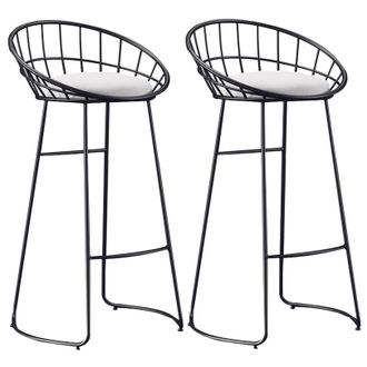 Generic Barhocker, Tresenhocker mit Samtbezug und R&uuml;ckenlehne, Barstuhl f&uuml;r K&uuml;cheninseln, Esszimmerst&uuml;hle mit Einer Tragkraft von 150 kg