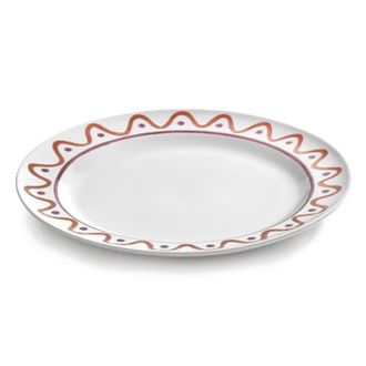 Serax Assiettes &agrave; motif vague Charly - Set de 2 Serax