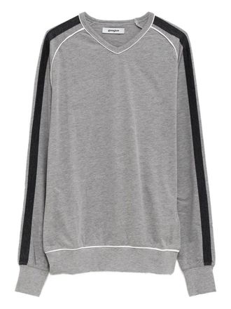 Gimaguas t-shirt à détails rayés Lucas - Gris
