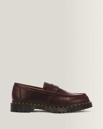 Dr. Martens Penton Ben Mayhem Leder Loafer in Braun, Gr&ouml;&szlig;e: 36