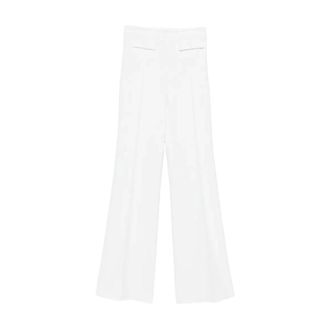 Elisabetta Franchi Pantalone Avorio 360 - - Trousers - Damen - Wei&szlig; - 2XL