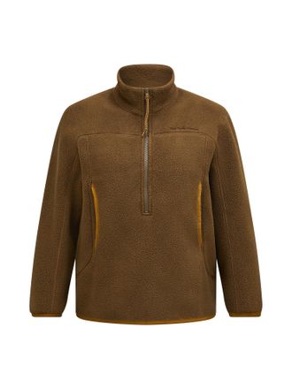 Peak Performance Damen Fleece Half Zip Pullover, Meadow Moss, M