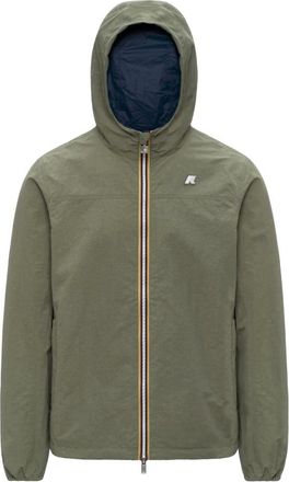 K-Way Homme, Vestes, Vert, Taille: XL Jake Cotton Reversible Jacket