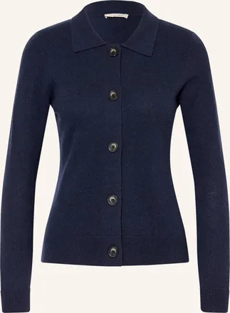 Lilienfels Lilienfels Strickjacke Mit Cashmere blau