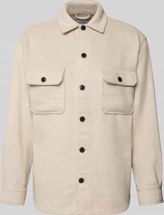 Jack & Jones Regular Fit Hemdjacke mit Brusttaschen Modell BRADLEY