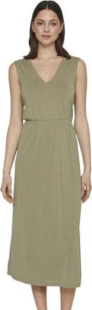 Vila VIMODALA V-Neck S/L MIDI Dress - NOOS