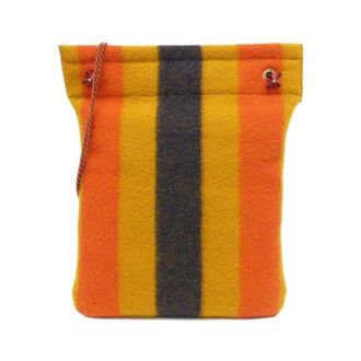 Herm&egrave;s Pre-owned Sac Aline Schultertasche aus Wolle - - Pre-owned - Damen - Mehrfarbig - ONE SIZE