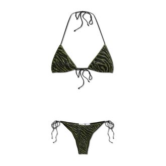 Os&eacute;ree Klassischer Triangel-Bikini - - Swimwear - Damen - Gr&uuml;n - M