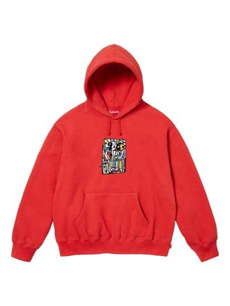 SUPREME sweat Neil Blender - Rouge