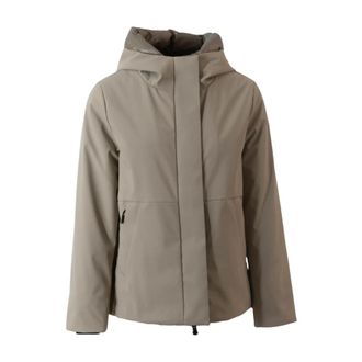 People of Shibuya Technischer Parka mit W&auml;rmeisolierung - - Coats - Damen - Beige - XL