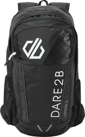 Dare 2B 15 l Vite Air Back interne Hydration Storage Leichter H&uuml;ftgurt Rei&szlig;verschluss Fronttasche Rucksack, schwarz/wei&szlig;, SGL