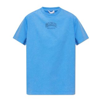 Ganni Damen, Oberteile, Blau, MGr&ouml;&szlig;e