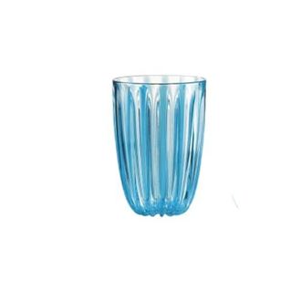 Guzzini Verre Haut Dolcevita, Bio-Based Plastic, Turquoise, 8,7x8,7xh12,8