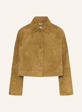 Dorothee Schumacher Dorothee Schumacher Lederjacke Soft Touch beige